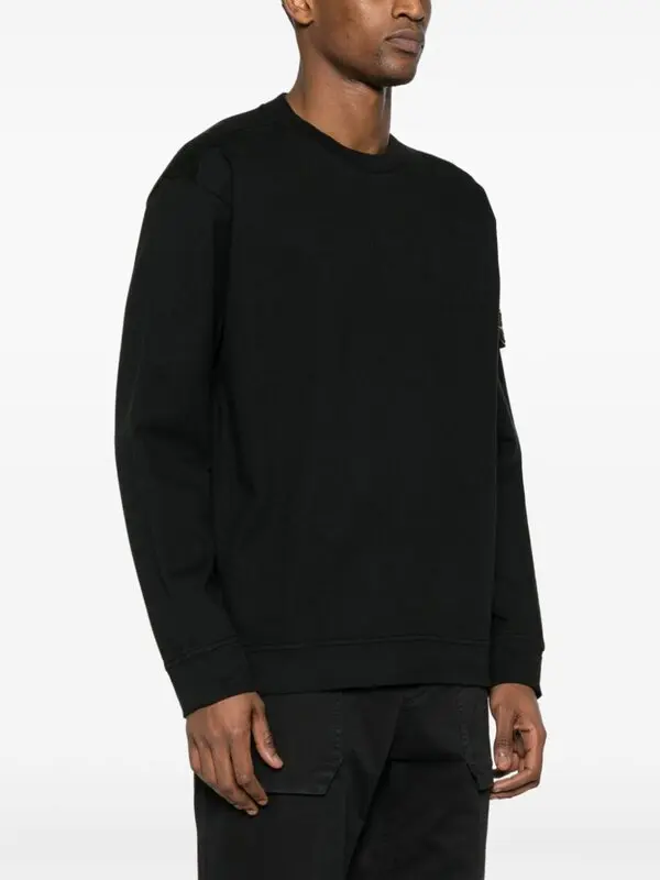 Stone Island Compass Cotton Sweatshirt