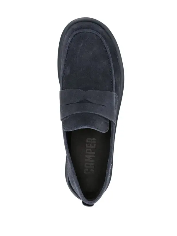 Camper Wagon Suede Loafers