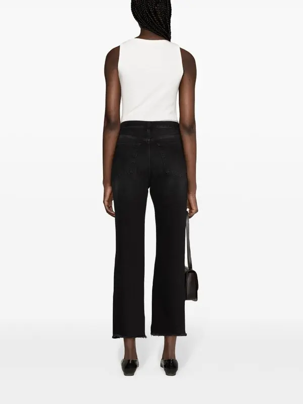 TOTEME High-rise Straight-leg Jeans - Black