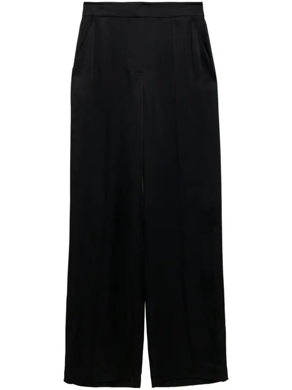 Simkhai Kyra High-waisted Crepe Trousers - Black