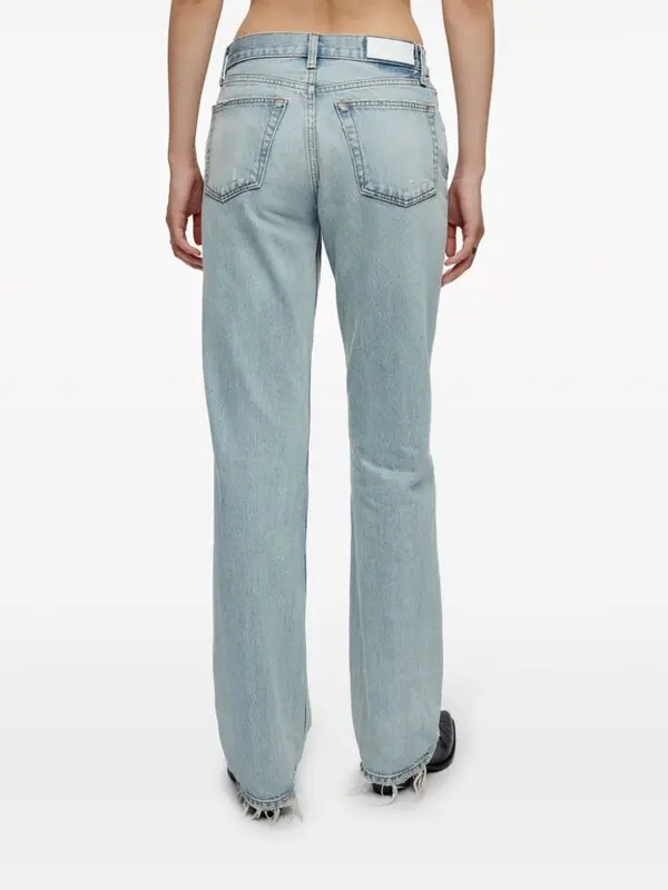 RE/DONE Straight-leg Jeans - Blue