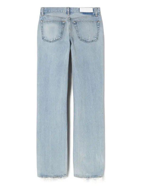 RE/DONE Straight-leg Jeans - Blue