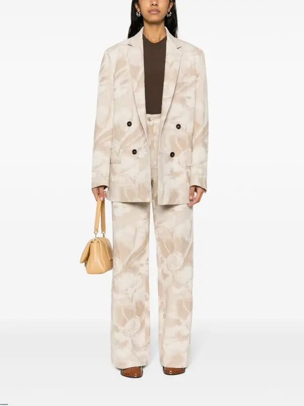MSGM High-waist Straight-leg Jeans