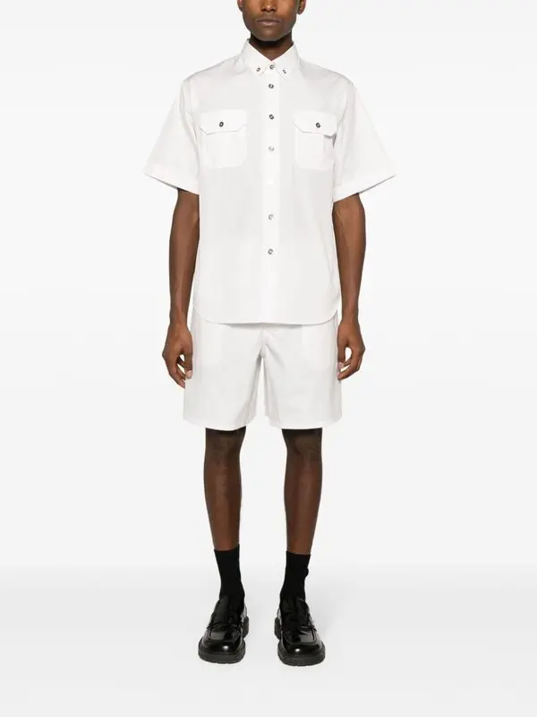 Prada Elasticated-waistband Cotton Shorts