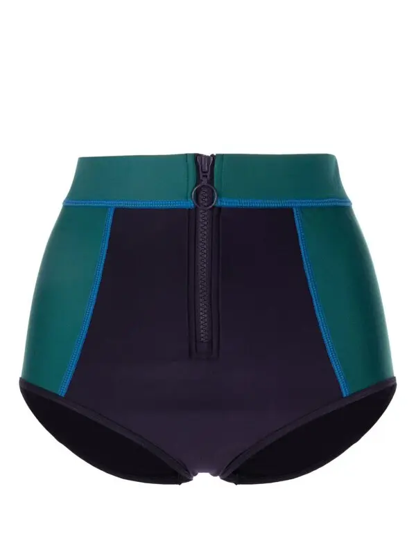 DUSKII Two-tone High-waisted Bottom