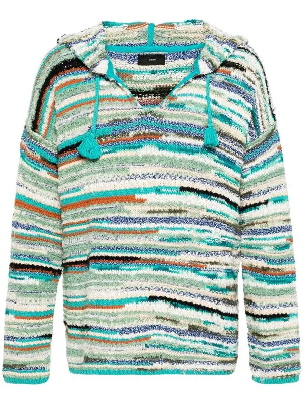 Alanui Madura I Chunky-knit Hoodie