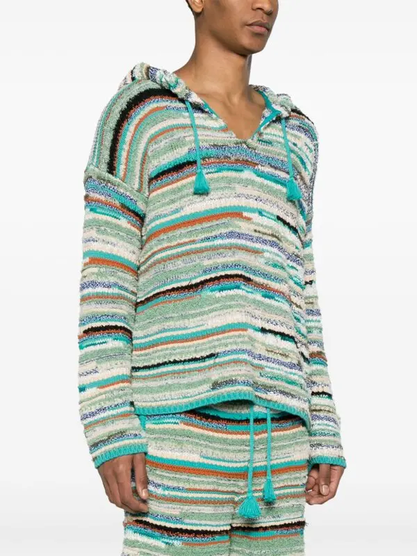 Alanui Madura I Chunky-knit Hoodie