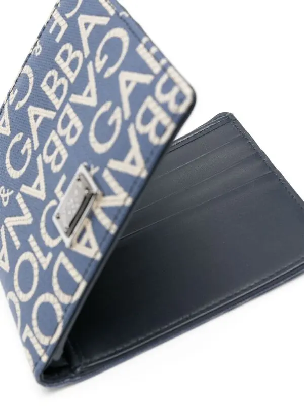 Dolce & Gabbana Jacquard-logo Wallet