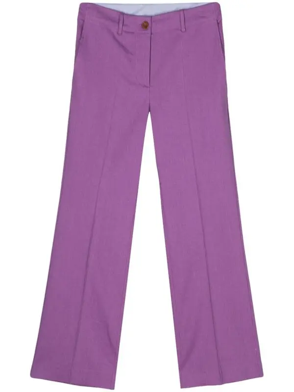 ALYSI Pressed-crease Trousers