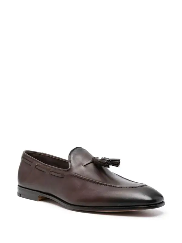 Church's Tassel Detail Leather Loafers - Brown