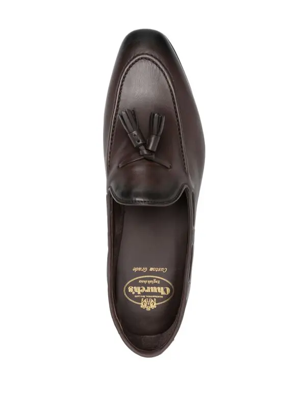 Church's Tassel Detail Leather Loafers - Brown