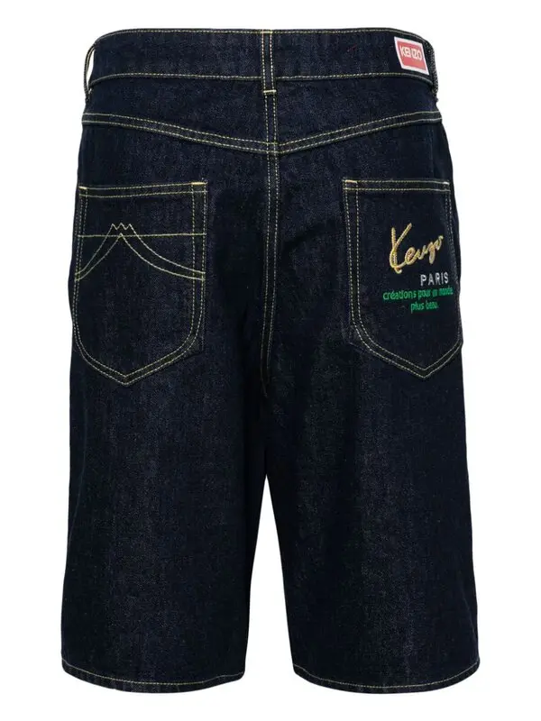 Kenzo Créations Denim Shorts
