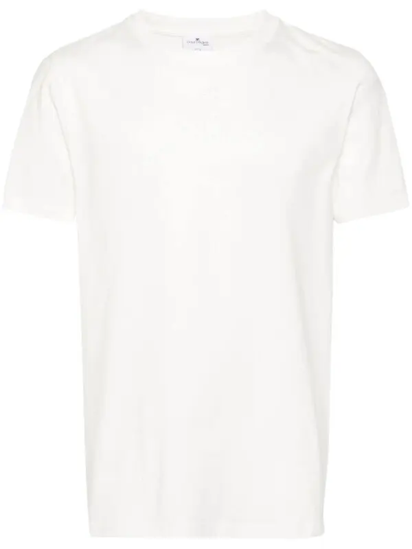COURREGES Logo-print Cotton T-shirt