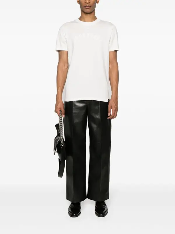 COURREGES Logo-print Cotton T-shirt