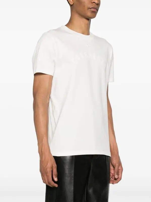 COURREGES Logo-print Cotton T-shirt
