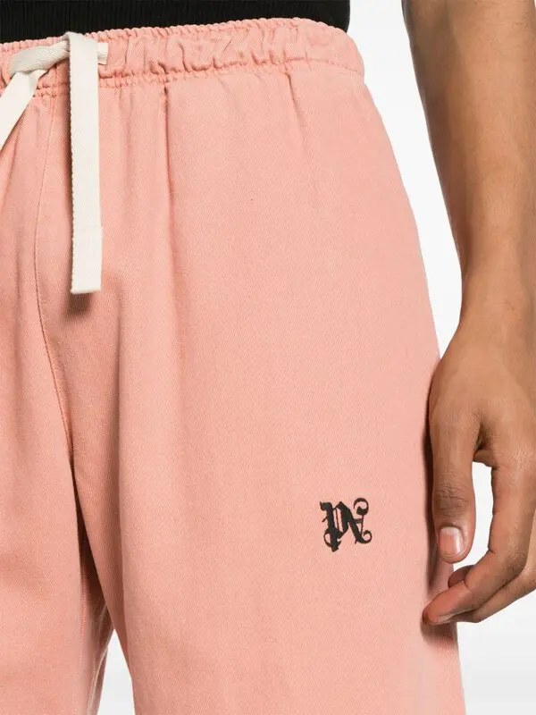 Palm Angels Mid-rise Trousers - Pink