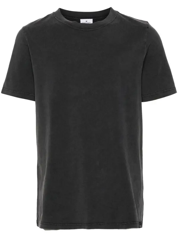 COURREGES Crew-neck Cotton T-shirt