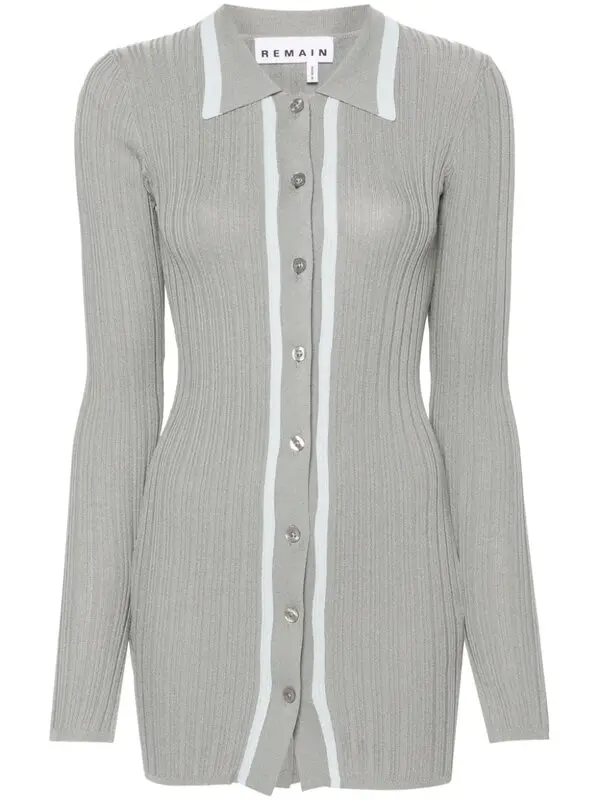 Remain Birger Christensen Ribbed-knit Mini Dress