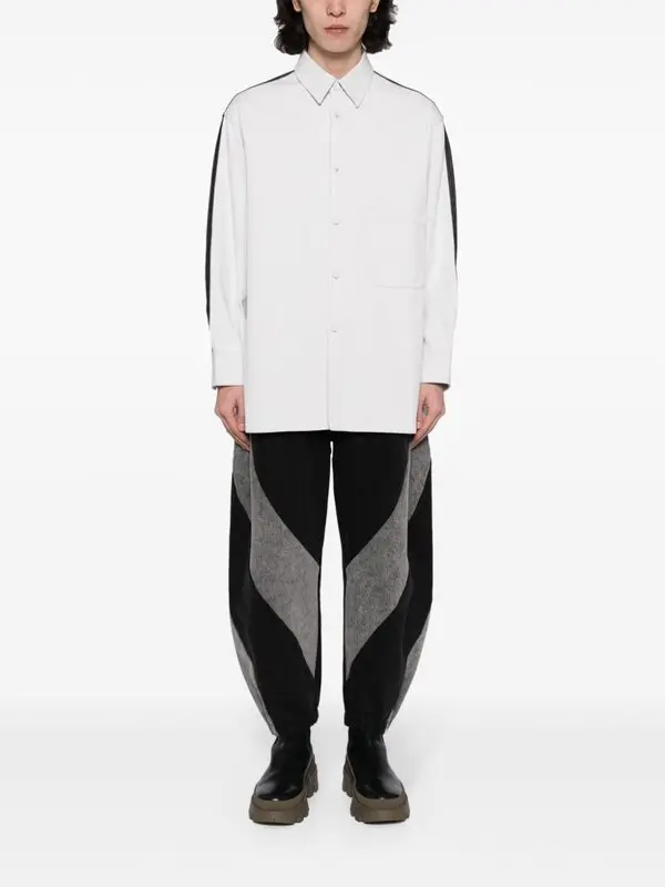 CROQUIS Two-tone Baggy Jeans