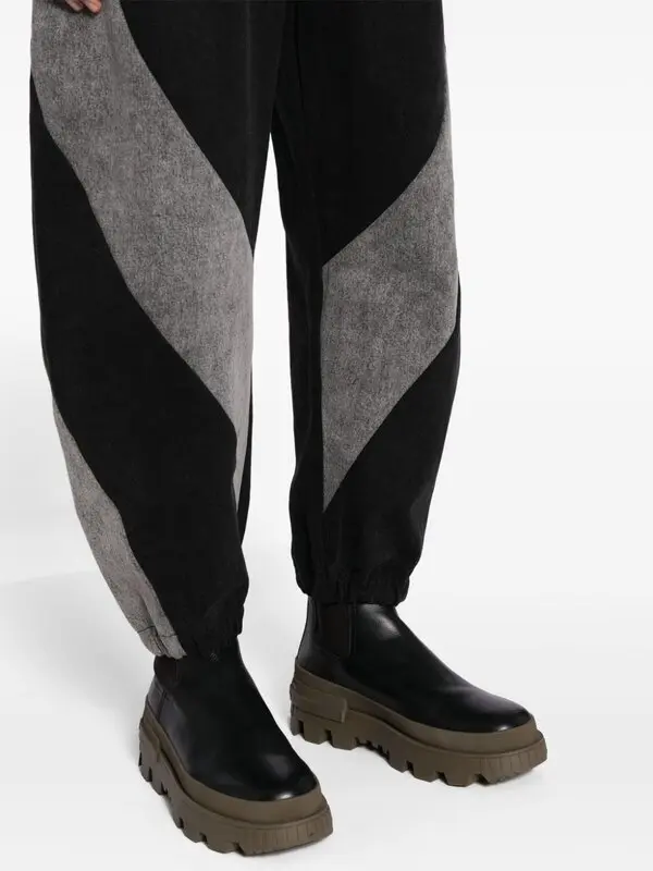 CROQUIS Two-tone Baggy Jeans