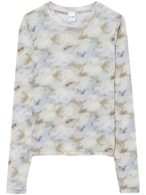RE/DONE Long-sleeve Cotton T-shirt