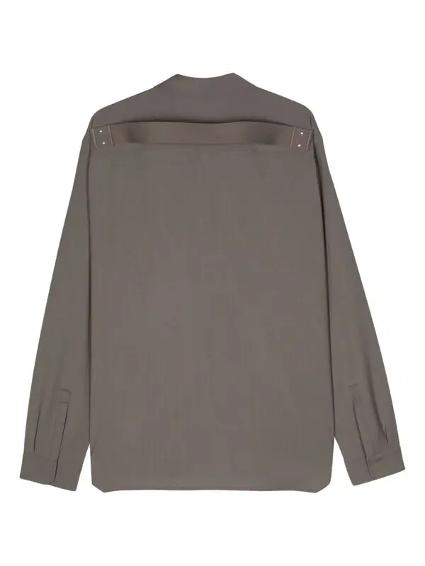 Rick Owens Fogpocket Virgin Wool Shirt