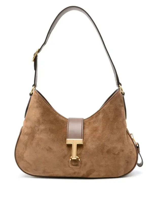 TOM FORD Monarch Medium Shoulder Bag - Brown