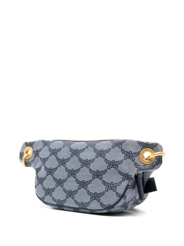 Mcm Small Himmel Lauretos-jacquard Belt Bag