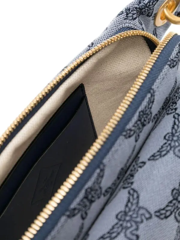 Mcm Small Himmel Lauretos-jacquard Belt Bag