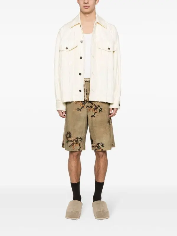 UMA WANG Pallor Bermuda Shorts