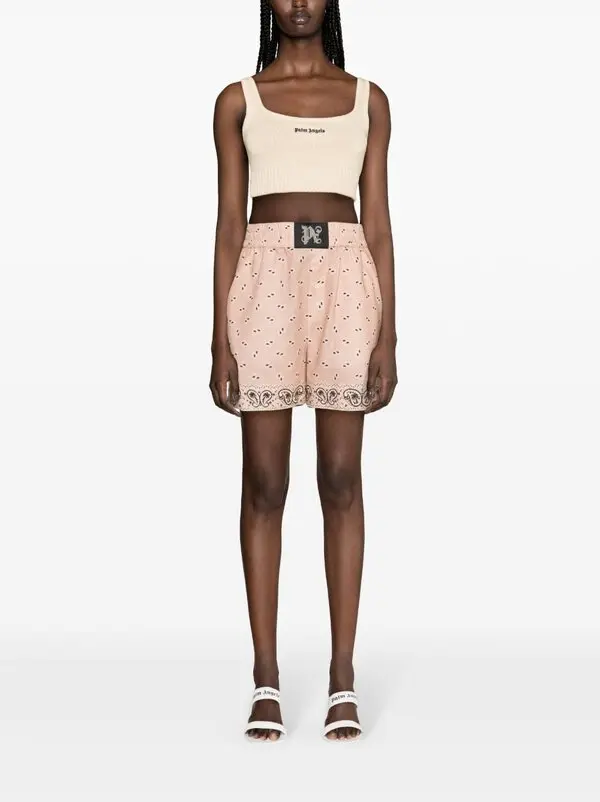 Palm Angels Paisley-print Boxer Shorts - Pink