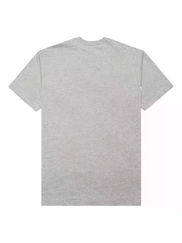 Play Comme Des Garcon Heart-patch T-shirt - Grey