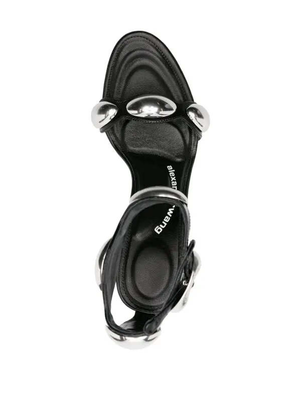 Alexander Wang Dome 105mm Leather Sandals