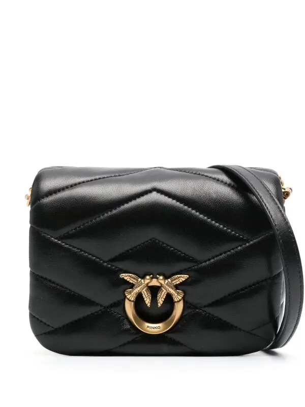 Pinko Baby Love Click Cross Body Bag - Black
