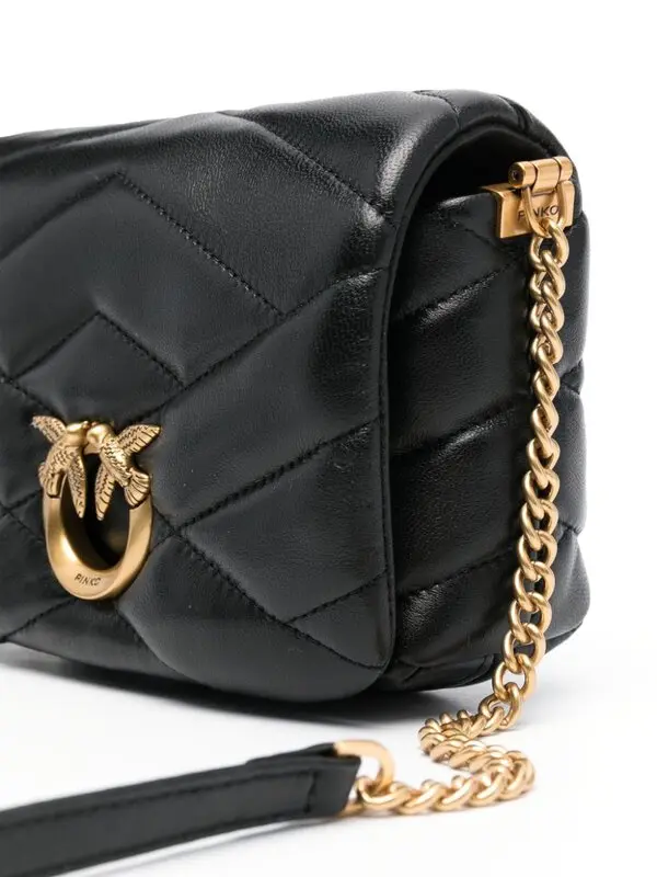 Pinko Baby Love Click Cross Body Bag - Black