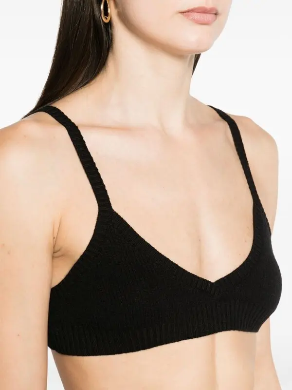 Alanui Finest Bralette-style Top - Black