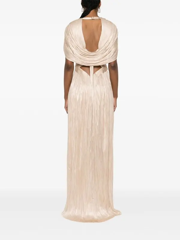 MARIA LUCIA HOHAN Laurel Plissé Gown