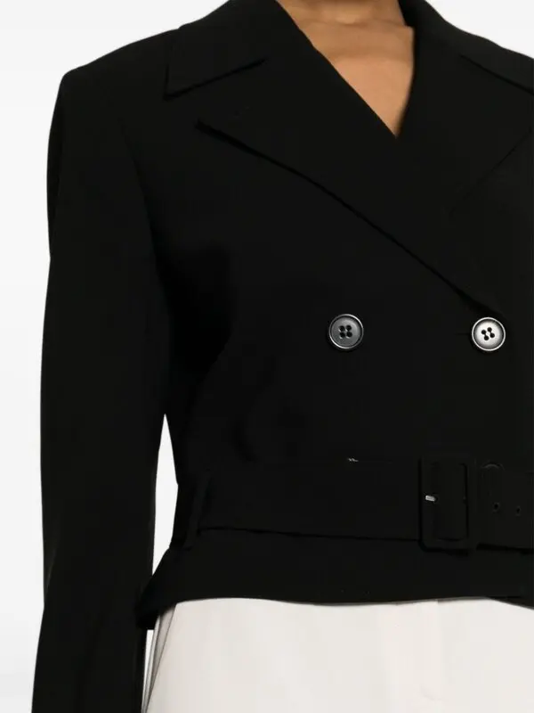 Theory Double-breasted Cropped Jacket