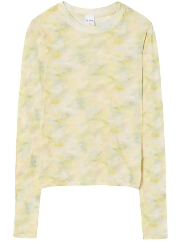 RE/DONE Semi-sheered Cotton Top
