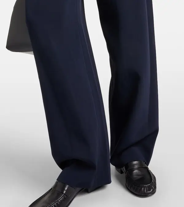 FFORME Larissa High-rise Wide-leg Pants - Blue
