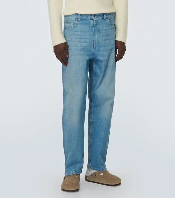 Alanui Kerala Mid-rise Straight Jeans