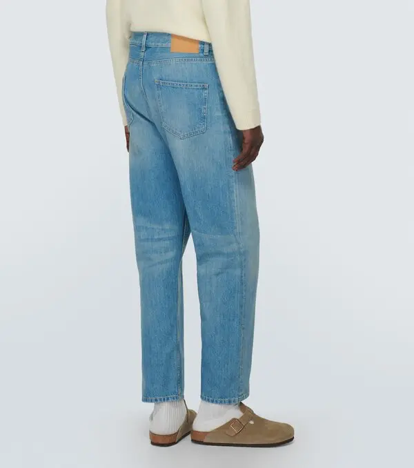 Alanui Kerala Mid-rise Straight Jeans