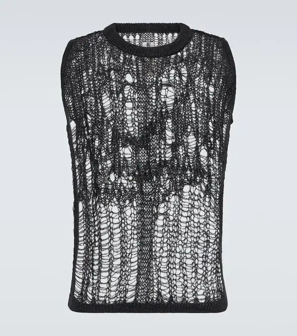 Rick Owens Mohair-blend Top