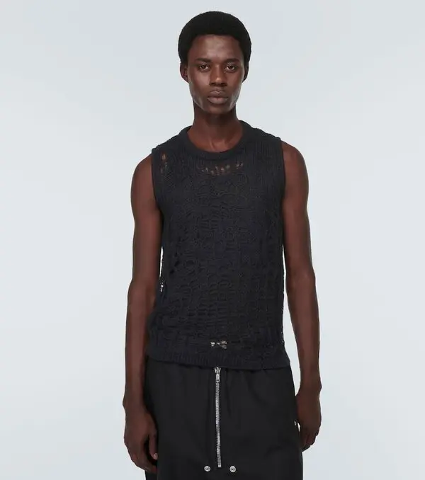 Rick Owens Mohair-blend Top