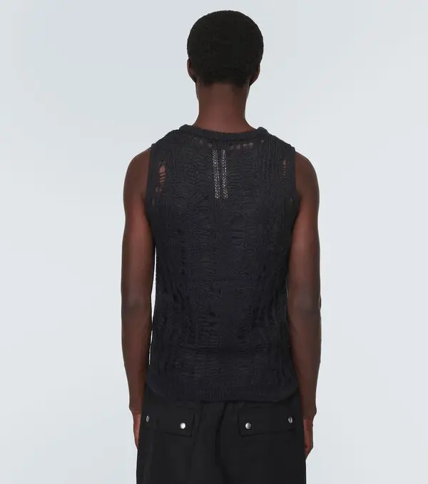 Rick Owens Mohair-blend Top