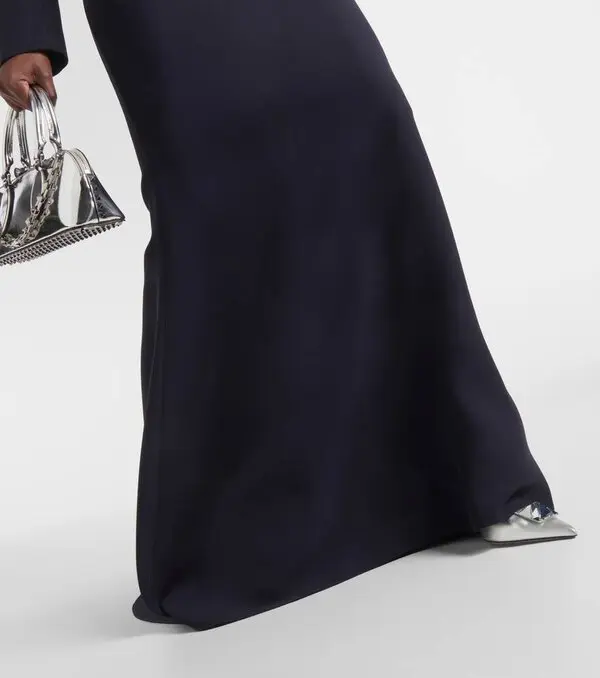 Valentino Garavani High-rise Maxi Skirt - Blue