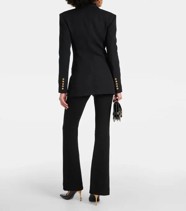 Balmain Virgin Wool Blazer - Black