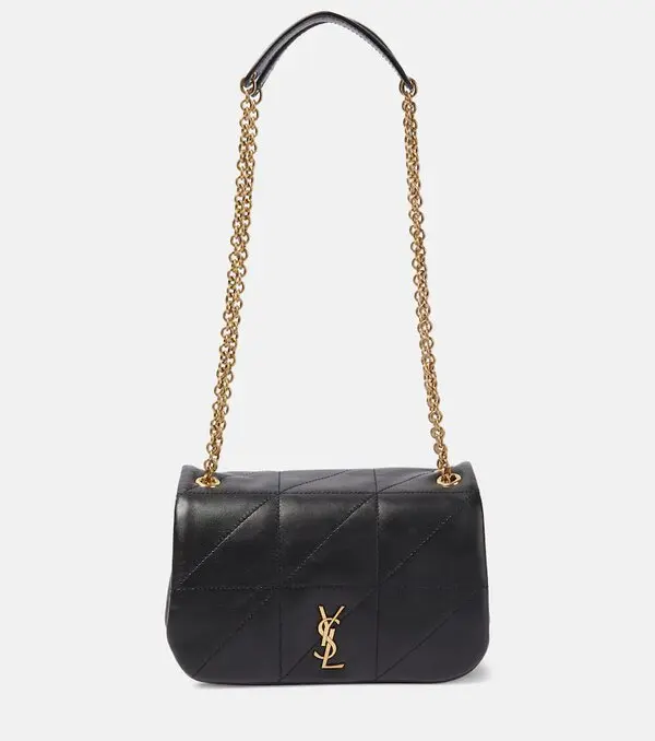 Saint Laurent Jamie 4.3 Leather Shoulder Bag - Black