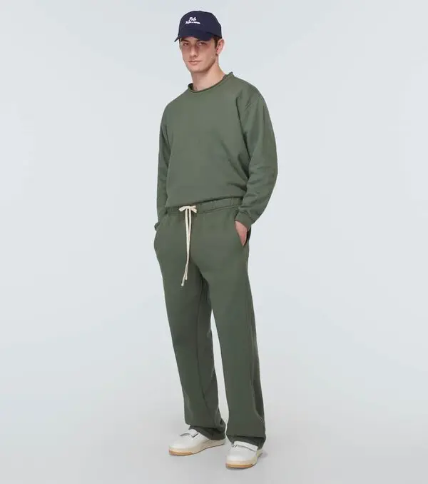 LES TIEN Cotton Jersey Sweatshirt