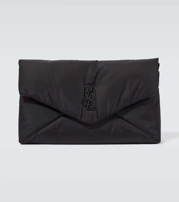 Saint Laurent Large Pouch - Black